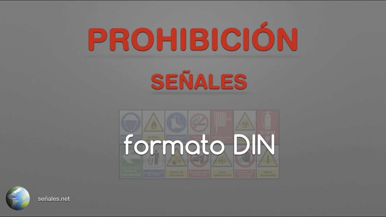 Señales De Prohibicion Din Youtube