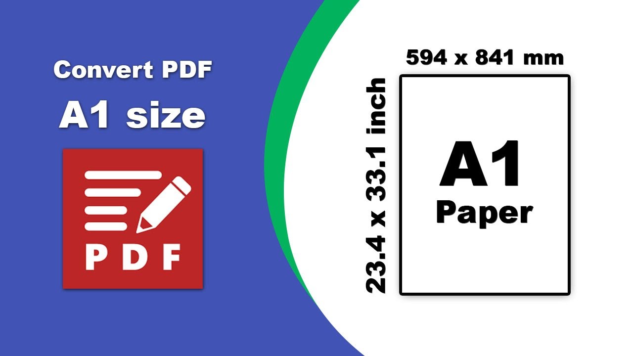 How To Convert A Pdf To A1 Size In Pdf Xchange Editor Youtube