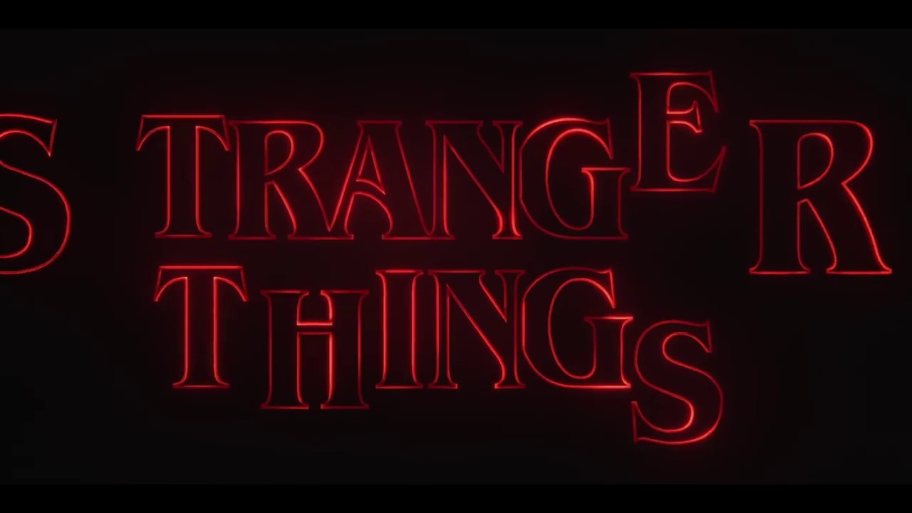 Stranger Things Title Sequence Hd Netflix Youtube