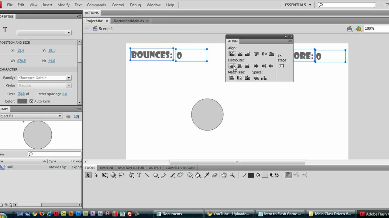 Flashback Game Intro