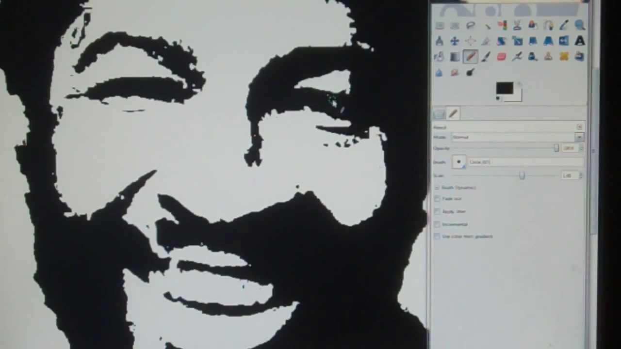 Make A Stencil Youtube