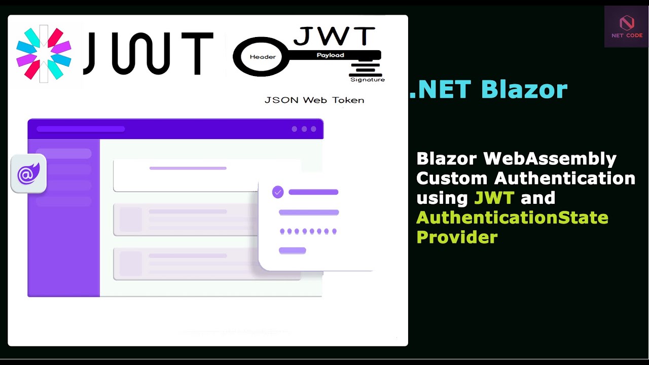 Net Blazor Blazor Web Assembly Custom Authentication Using Jwt And