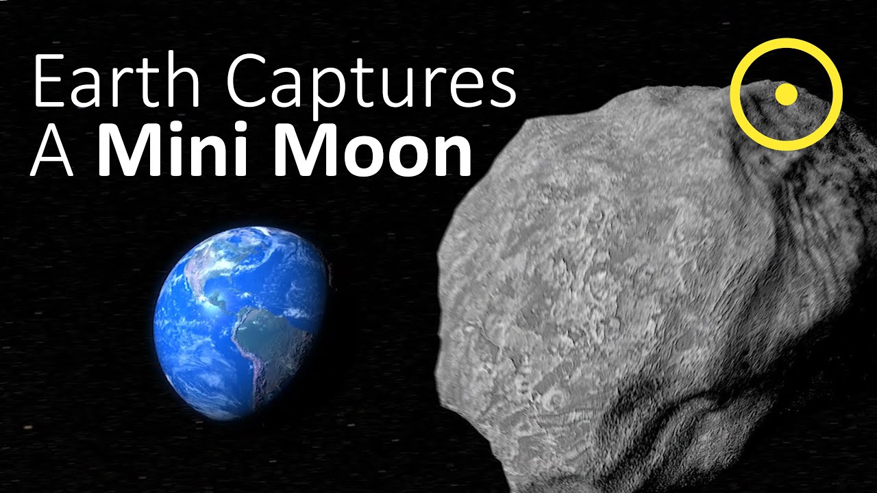 Earth Captures New Mini Moon Youtube