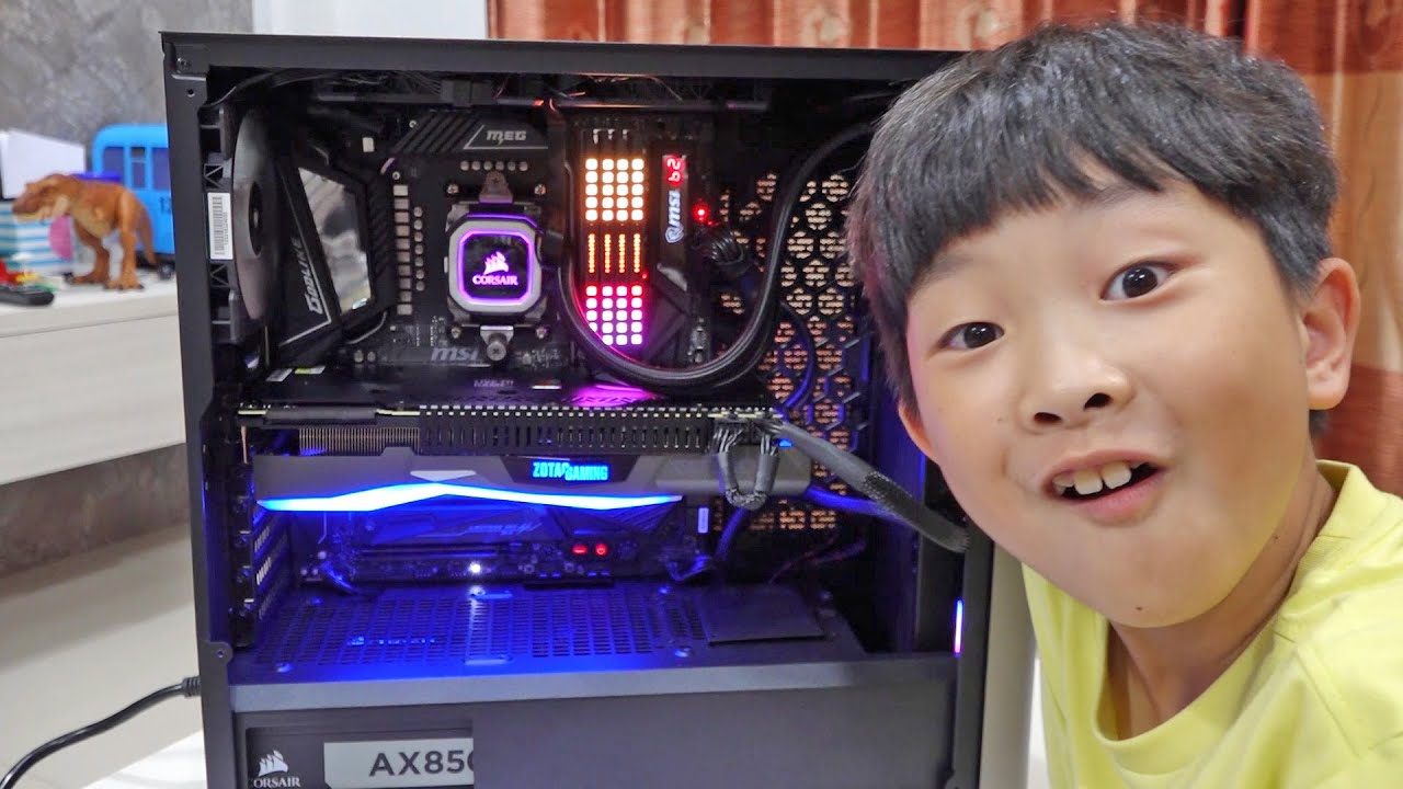 Computer Assembly With Kids Learn Parts Build Computer Activity Youtube