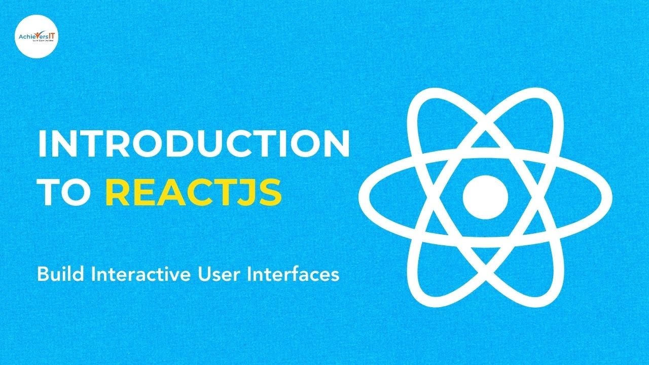 Introduction To Reactjs Build Interactive User Interfaces Reactjs