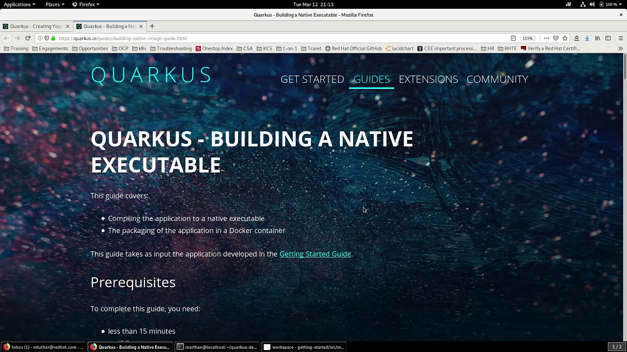 Basic Quarkus Demo Youtube