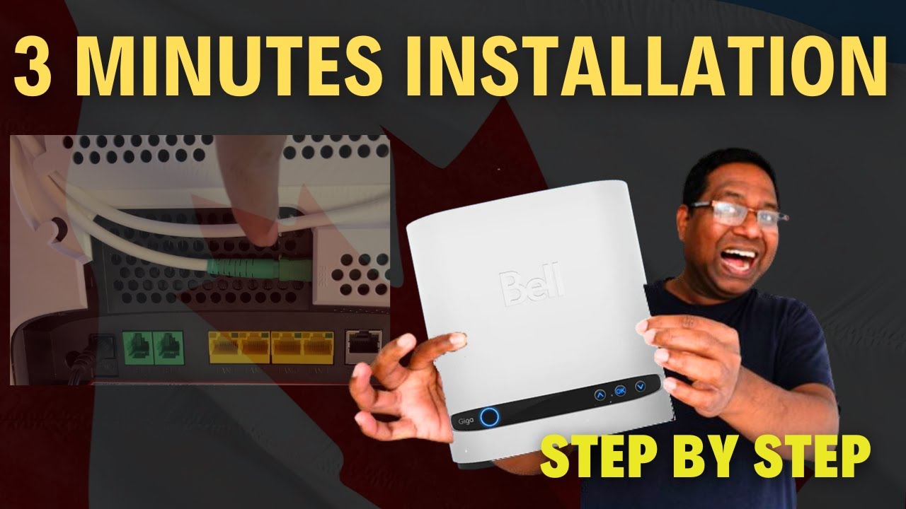 Bell Giga Hub Self Installation Made Easy Step By Step Fiber Internet