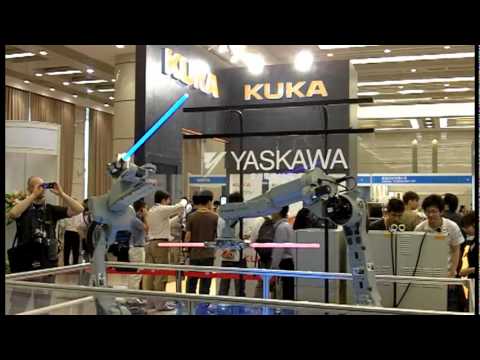 Robot Lightsaber Duel