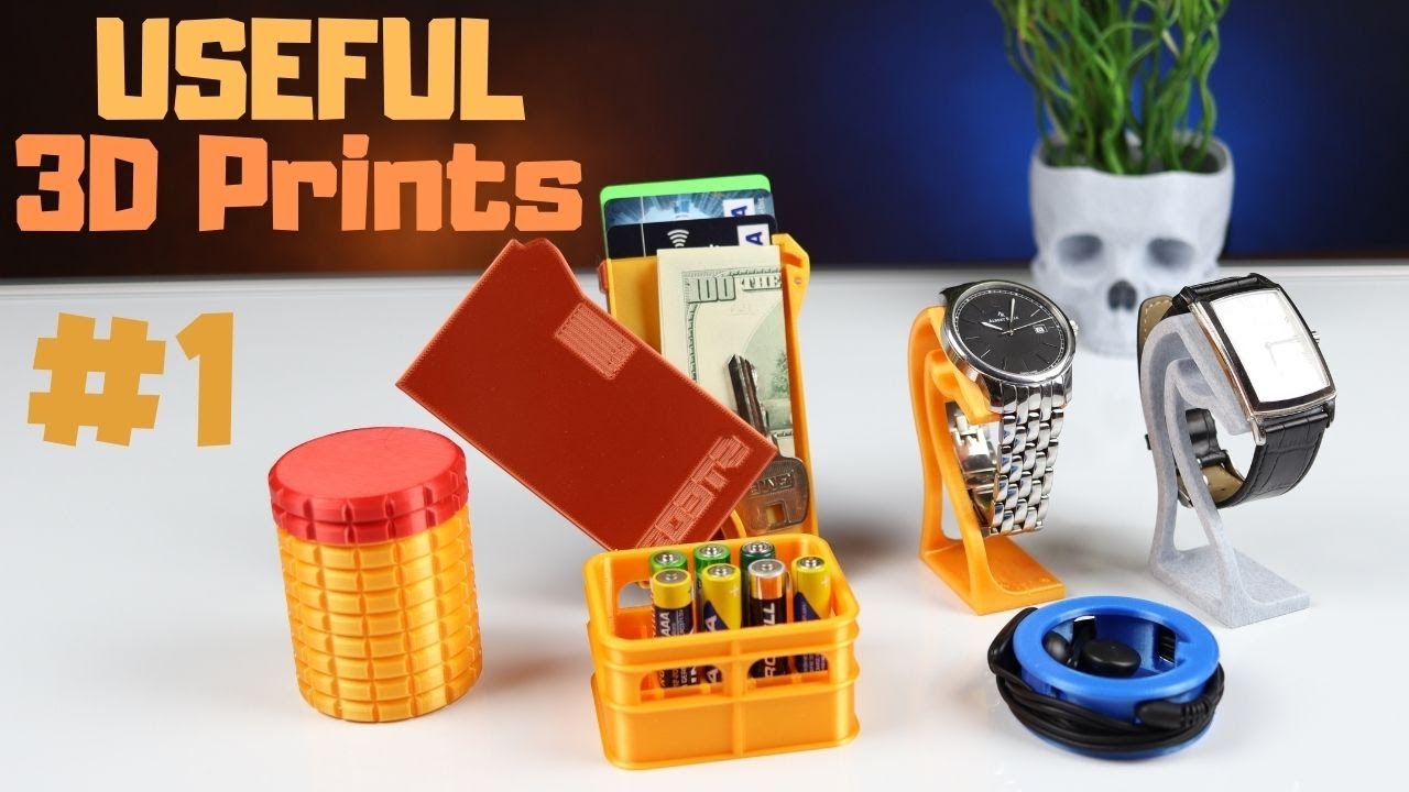 Useful 3d Prints 7 Functional 3d Printed Ideas 1 Youtube