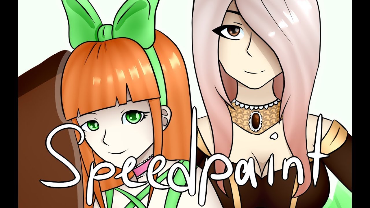 Speedpaint Mint And Chocolate Youtube