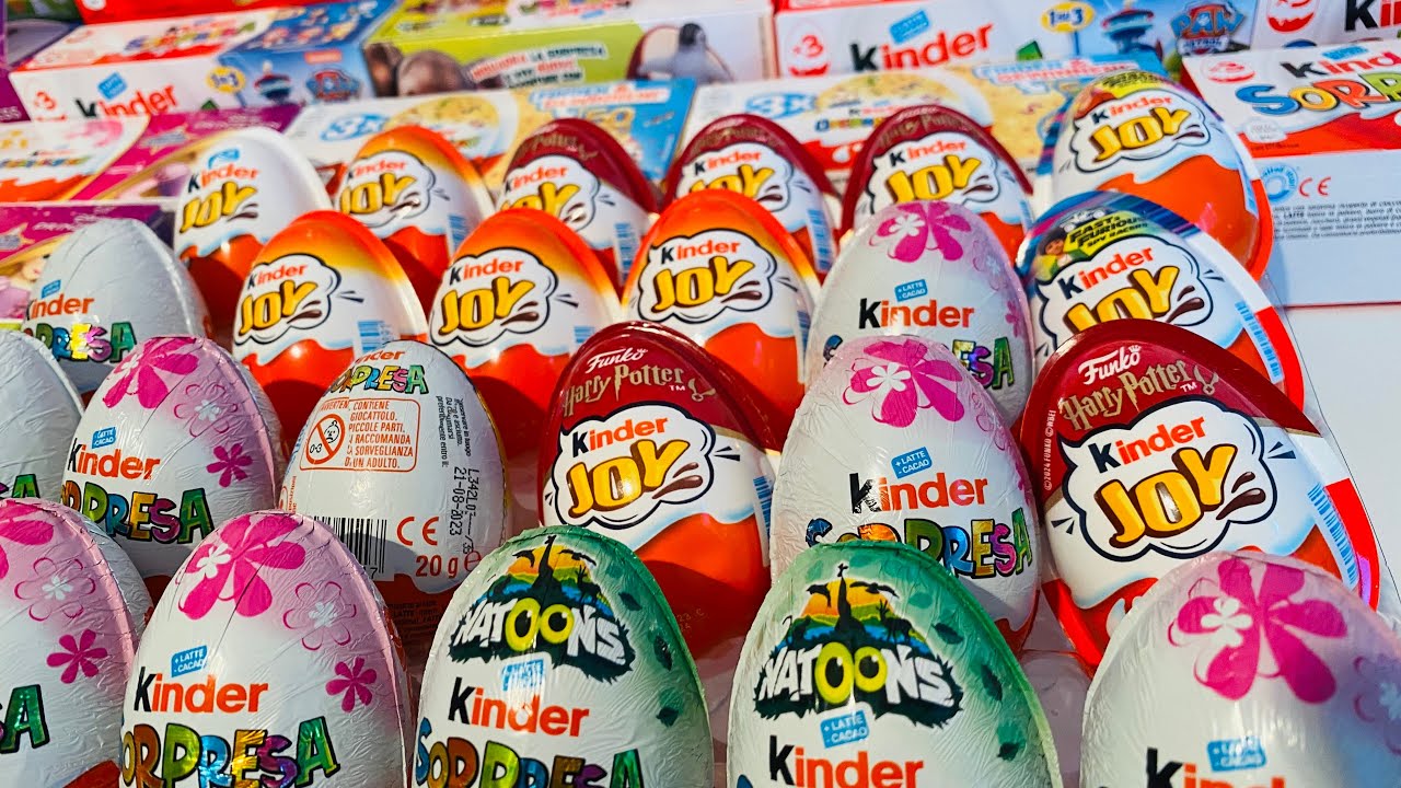 Compilation Kinder Heart Asmr Unboxing Youtube