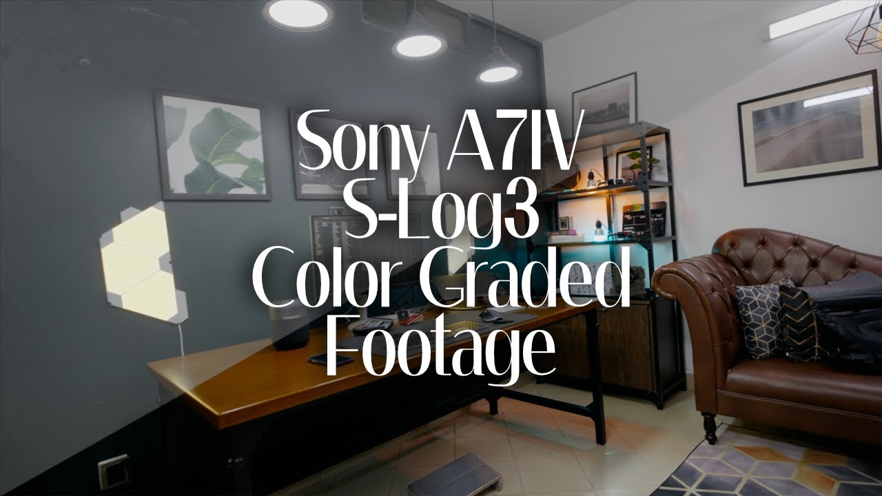 Sony A7iv S Log3 Color Grading With Color Finale Youtube