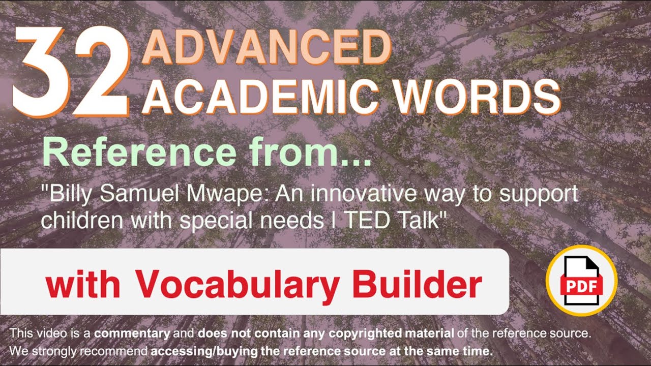 32 Advanced Academic Words Ref From An Innovative Way To Support