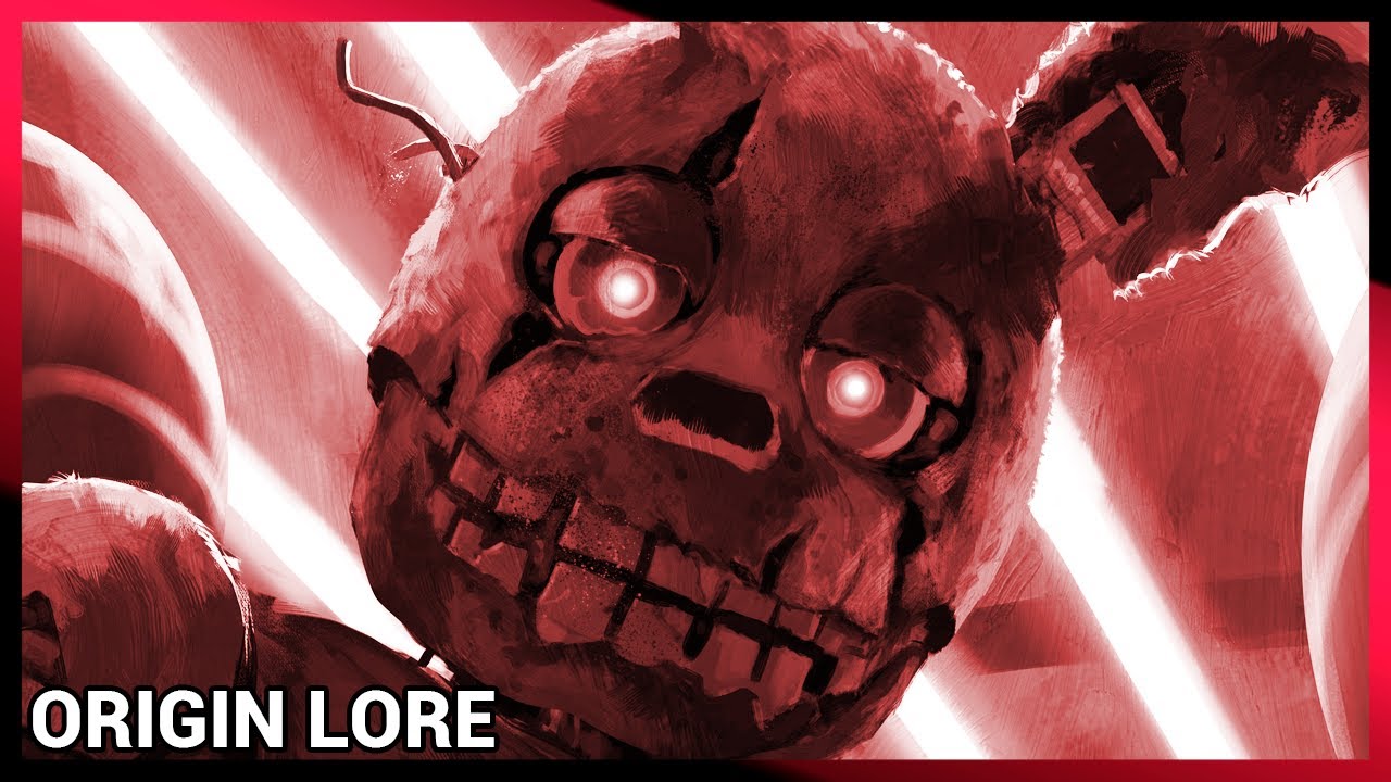 The Animatronic Springtrap Origin Lore Dead By Daylight Youtube