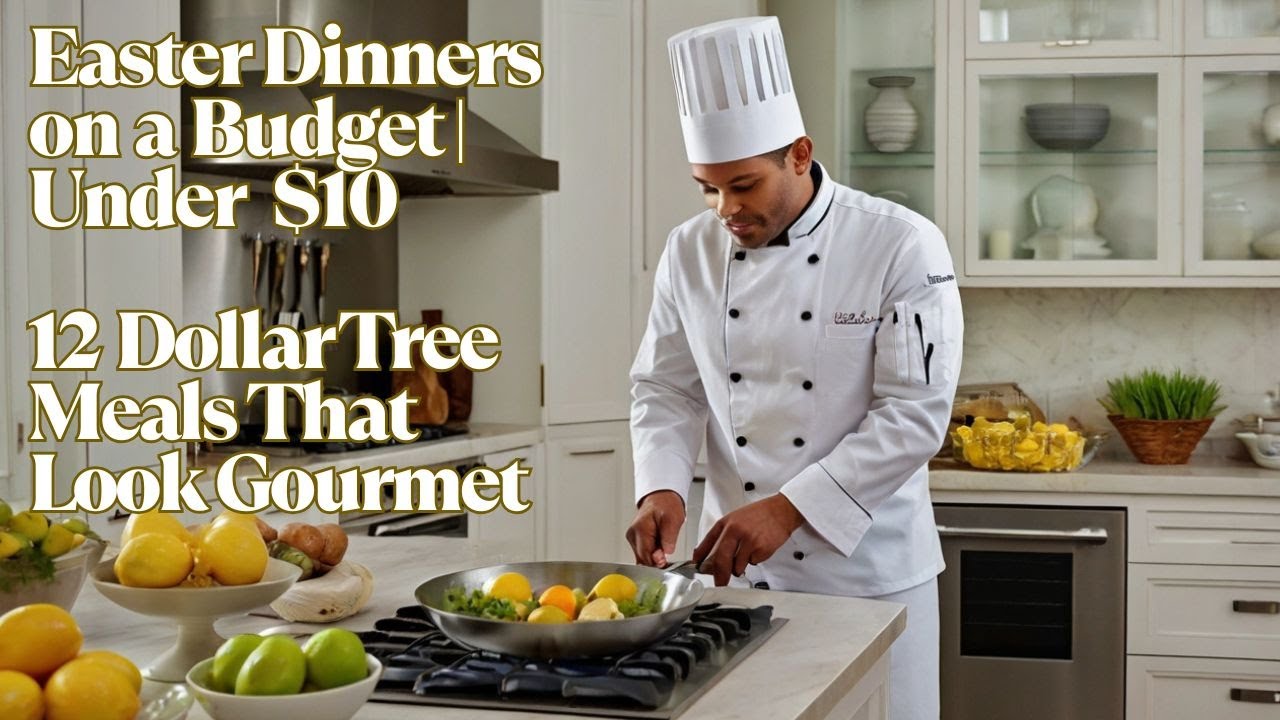 Easter Dinners On A Budget 12 Dollar Tree Meals That Look Gourmet