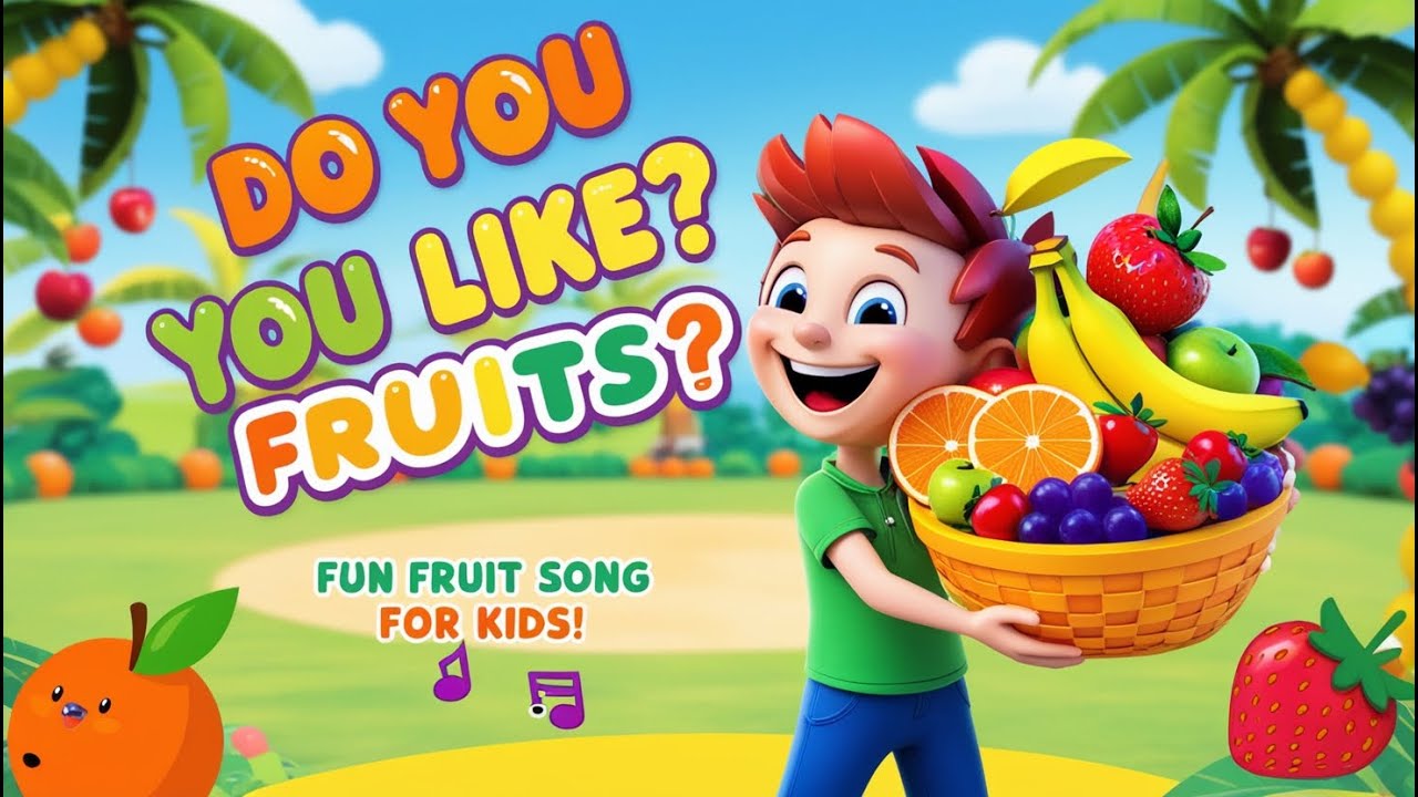Fun Fruit Song For Kids Do You Like Fruits Youtube