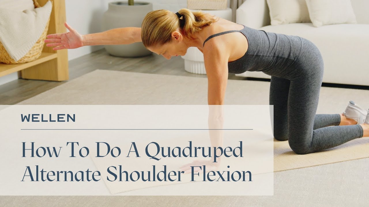 How To Properly Do A Quadruped Alternate Shoulder Flexion Strength