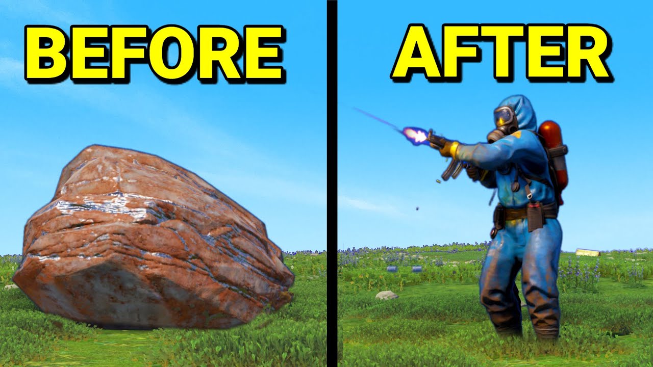 Rust But Everything Spawns Randomly Youtube