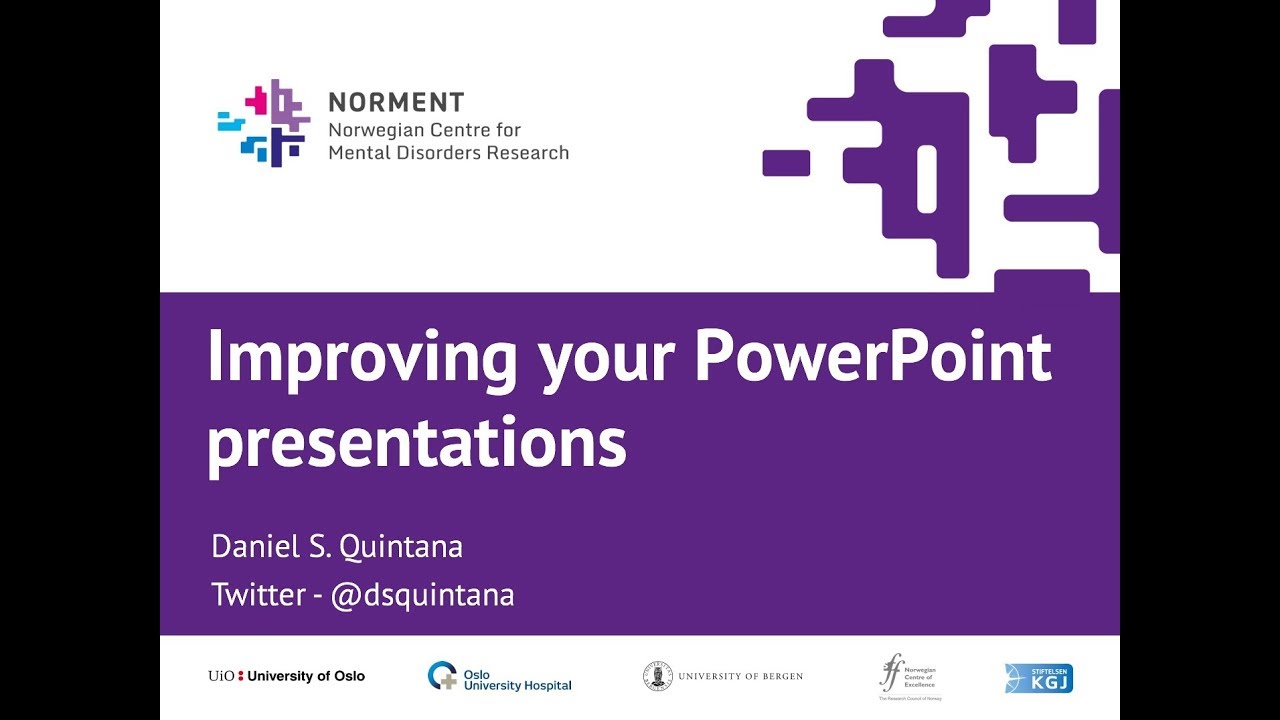 Improving Your Powerpoint Presentations Youtube