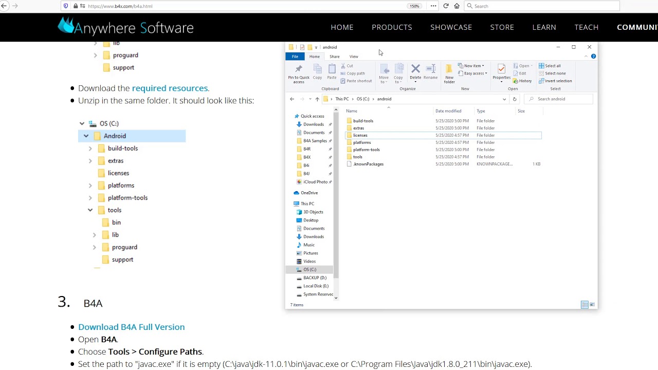 B4a Installation Youtube