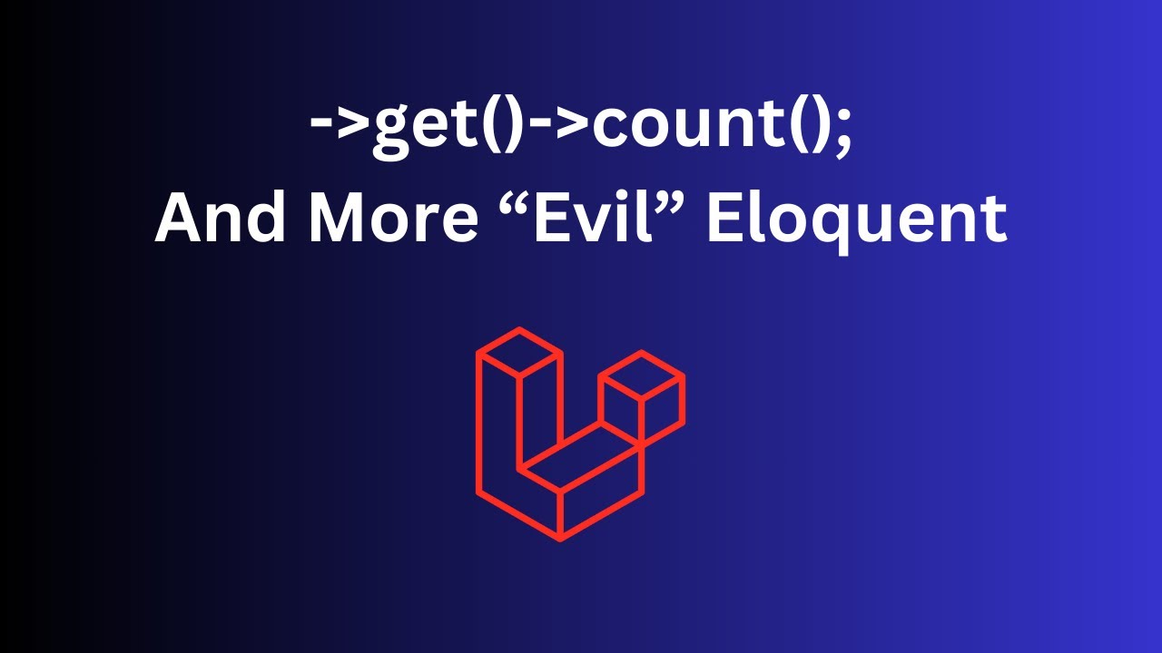 Eloquent Two Huge Performance Mistakes Youtube