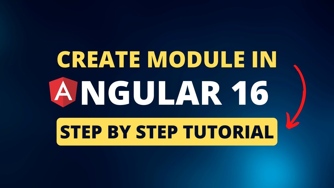 How To Create Module In Angular Youtube