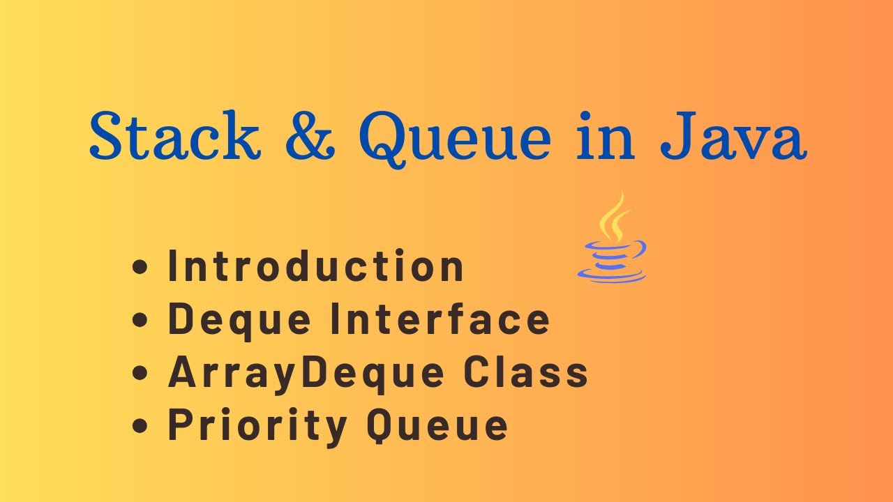 Stack Queue In Java Implementation In Collection Framework