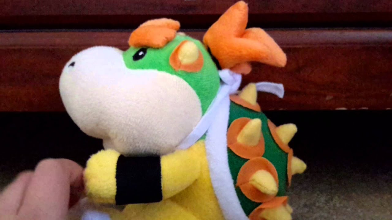Bowser Jr Plush Review Youtube