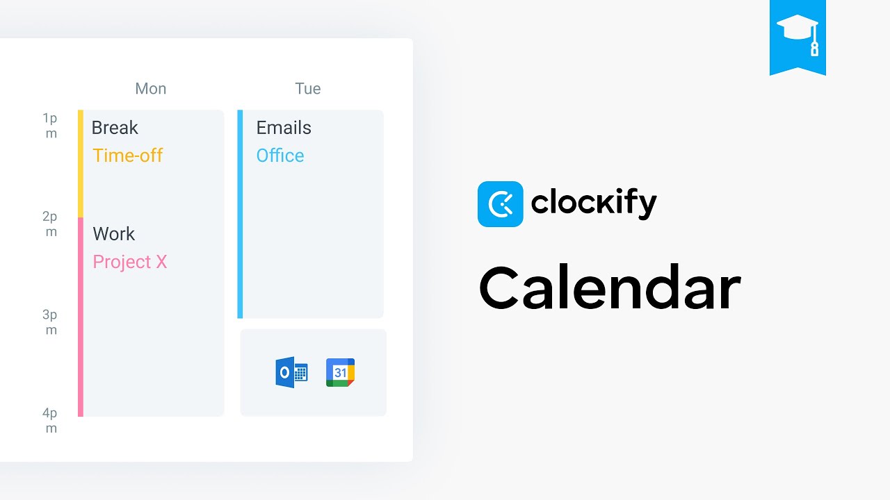 Clockify Tutorial Calendar Youtube