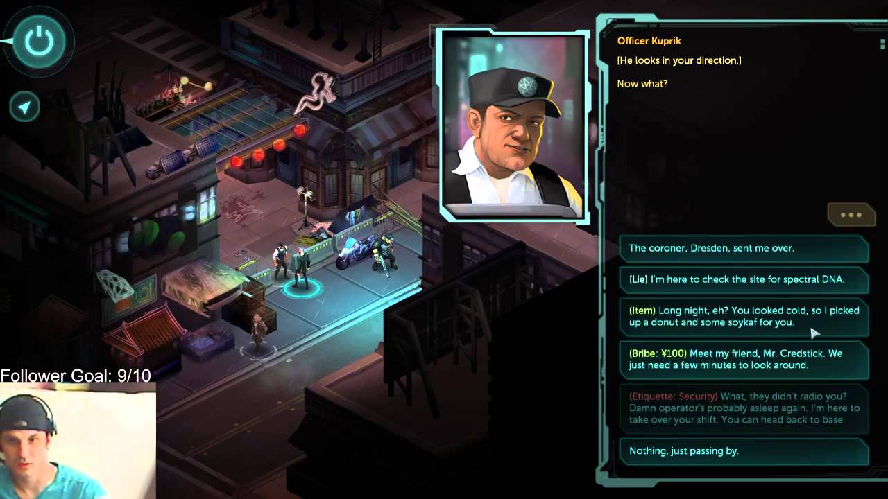 Shadowrun Returns Shaman Playthrough 1 Youtube