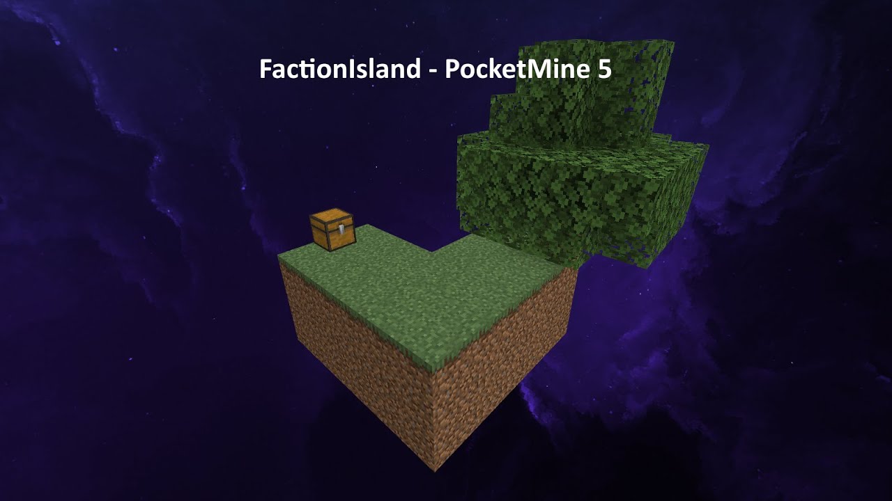 Factionisland Pocketmine 5 Plugin Youtube