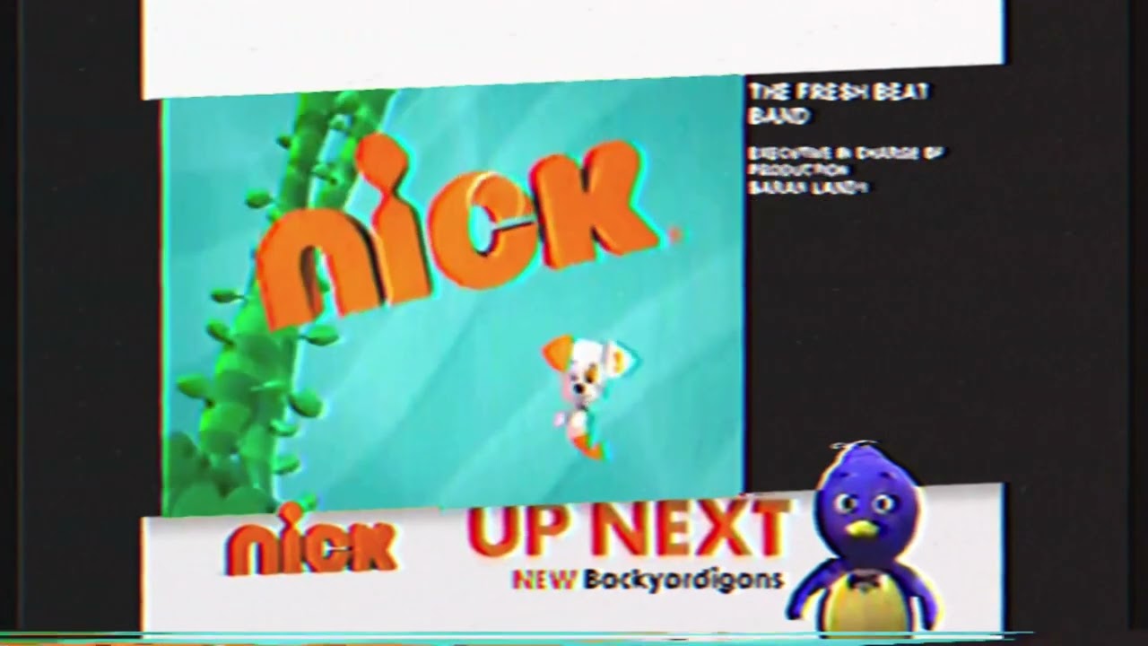 Incomplete Nickelodeon Playdate Split Screen Credits September 27