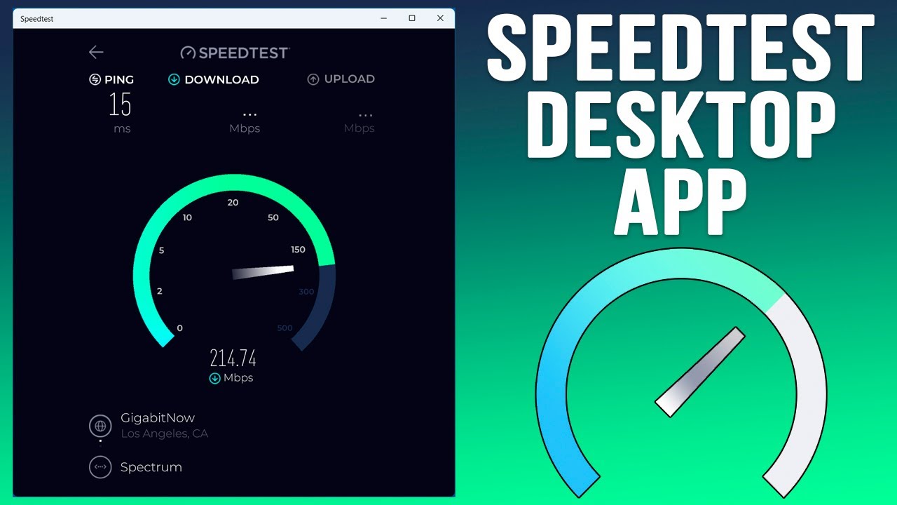 The Speedtest By Ookla Desktop Internet Speed Test App Youtube