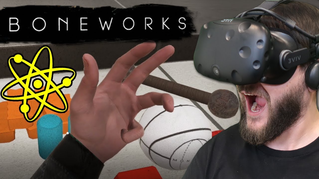 Najbardziej Zaawansowana Gra Na Vr Boneworks Htc Vive Vr Youtube