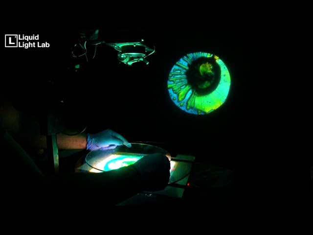 Overhead Projector Light Show Liquid Light Lab Home