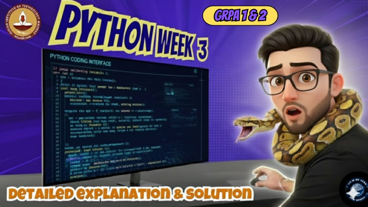 рџ Python Week 3 Graded Assignment Grpa 1 2 Iit Madras Bs Degree