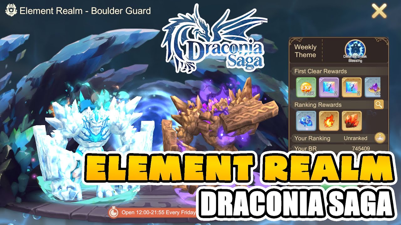Cobain Fitur Baru Element Realm Draconia Saga Youtube