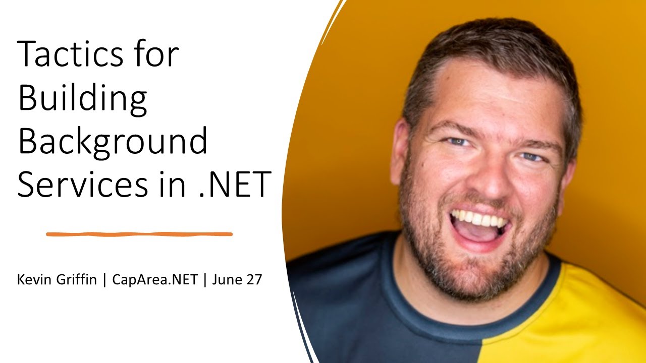 Tactics For Building Background Services In Net Youtube