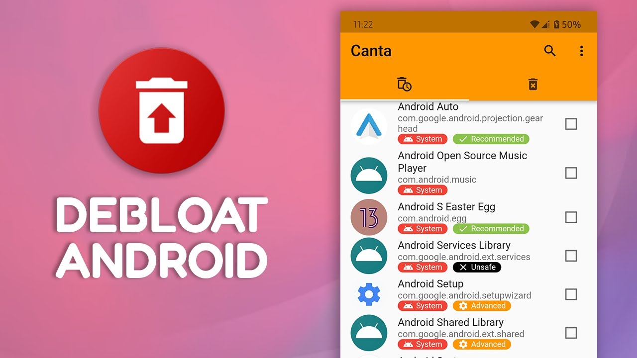 Debloating Android Without Pc Or Root Youtube