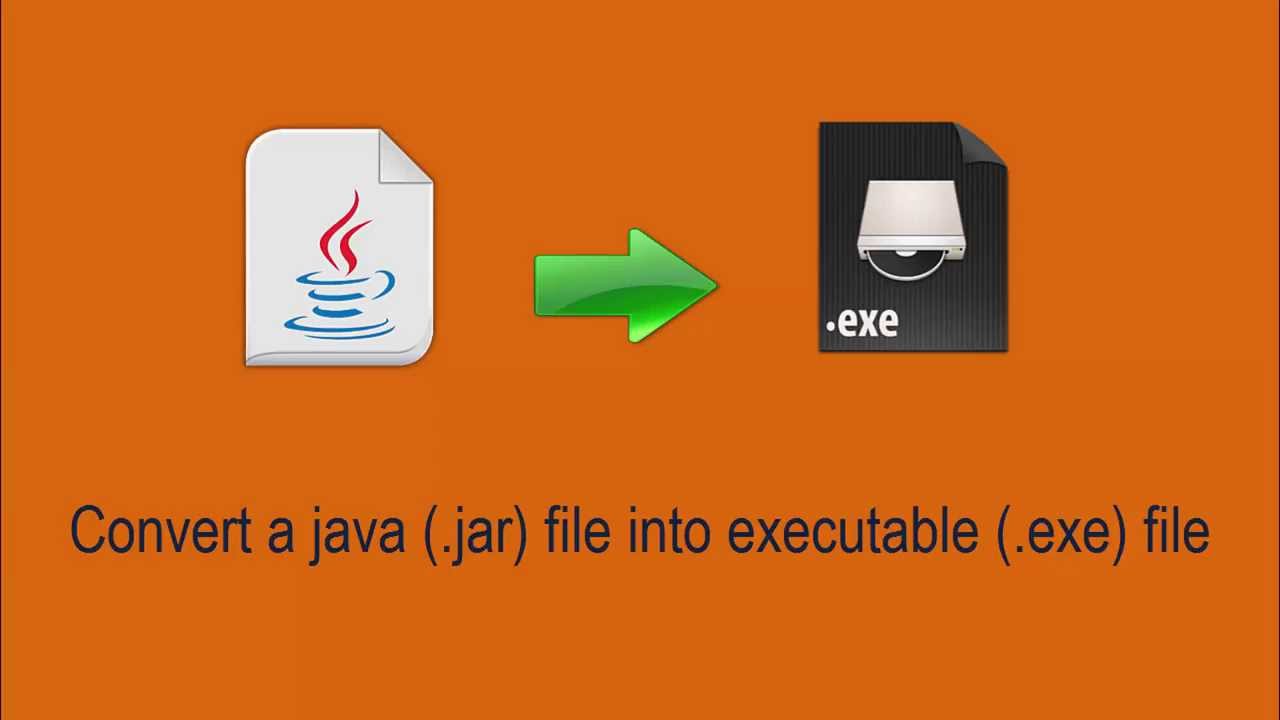 Convert Jar To Exe File Youtube