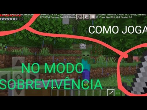 Tutorial Extremamente útil De Como Jogar Minecraft No Modo