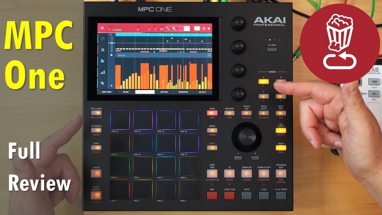 Akai Mpc One Review And Full Workflow Tutorial Comparison To Mpc