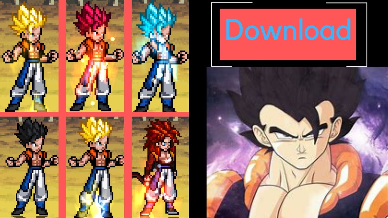 Gogeta All Forms Download Youtube
