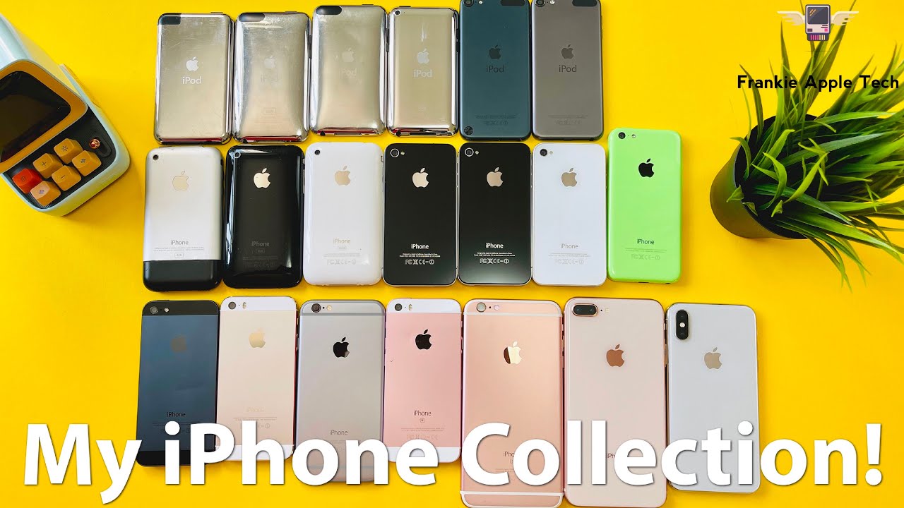 My Iphone Collection Youtube