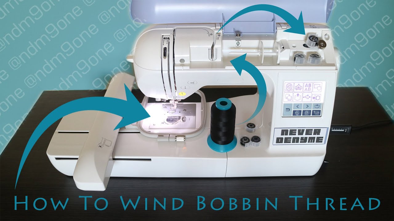 How To Wind A Bobbin Brother Sewing Machine At David Dodd Blog