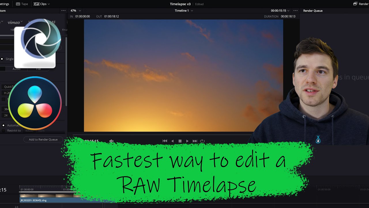 The Fastest Way To Edit A Timelapse Youtube