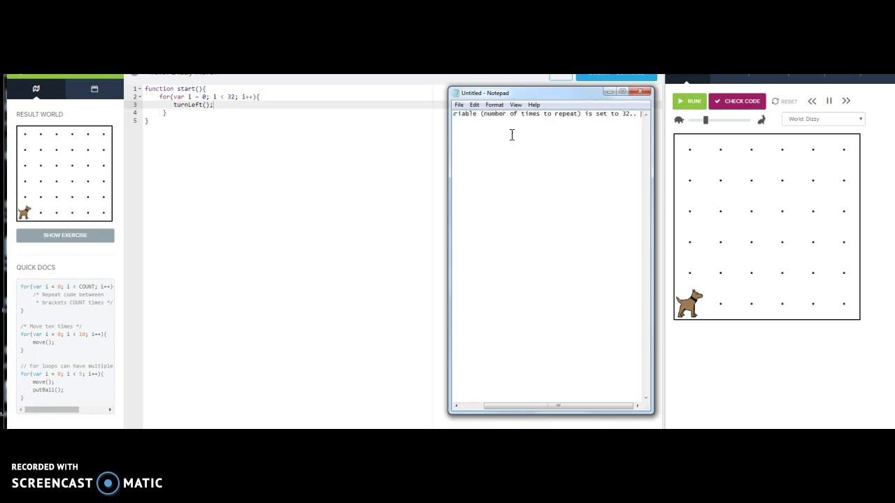 Dizzy Karel In Codehs Youtube
