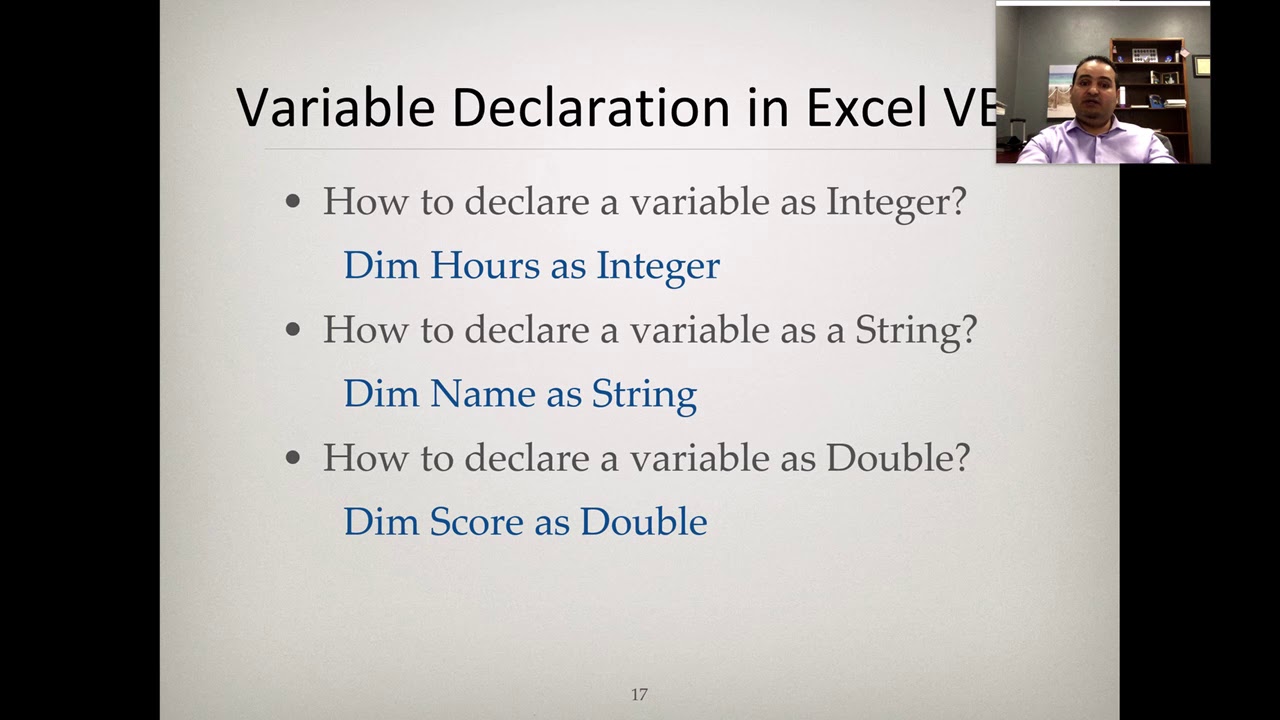 Automating Data Using Excel Vba Youtube