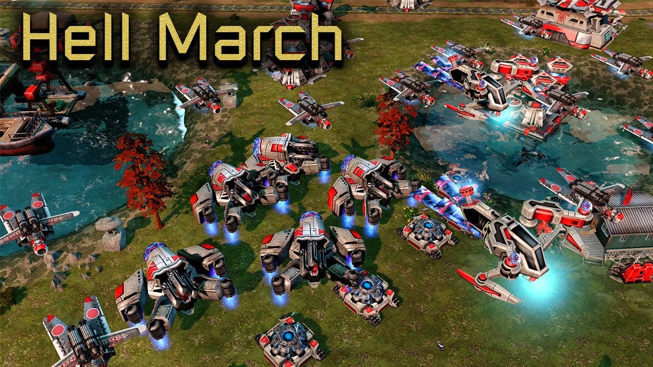 Hell March Red Alert 3 Empire Of The Rising Sun Youtube