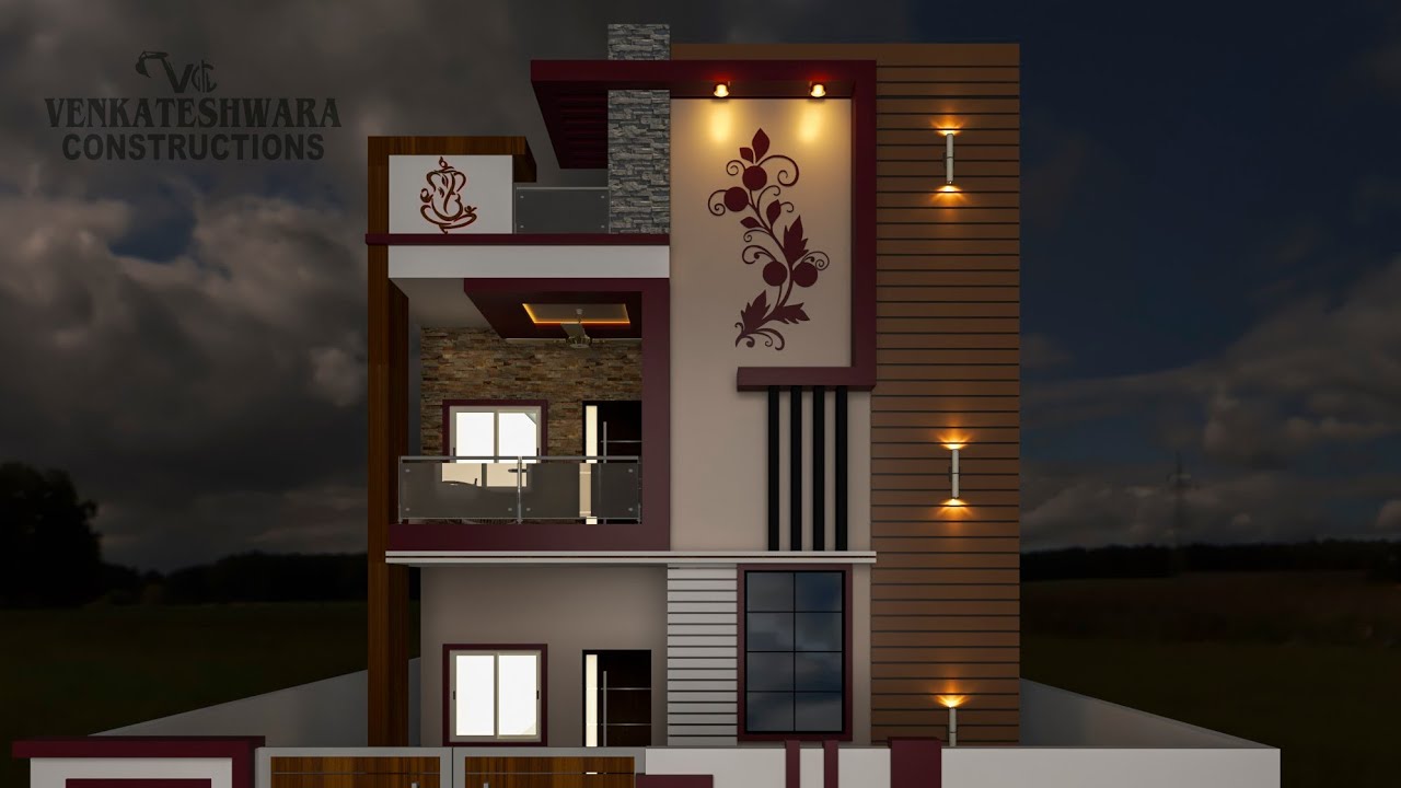 North South Facing Suitable Beautiful G 1 Elevation Design Youtube